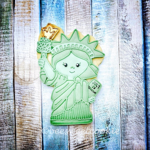 Statue of Liberty Cookie - Etsy