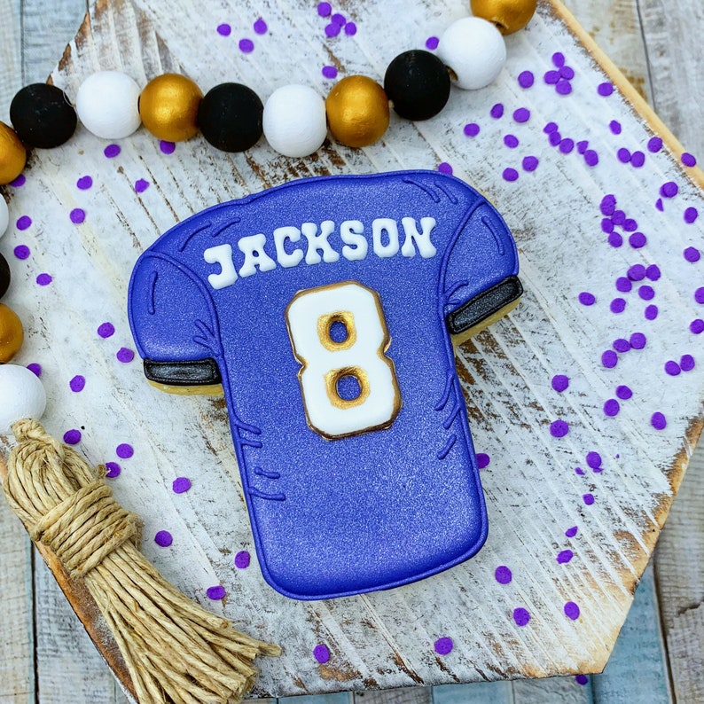 Football Jersey Cookie Cutter - Etsy