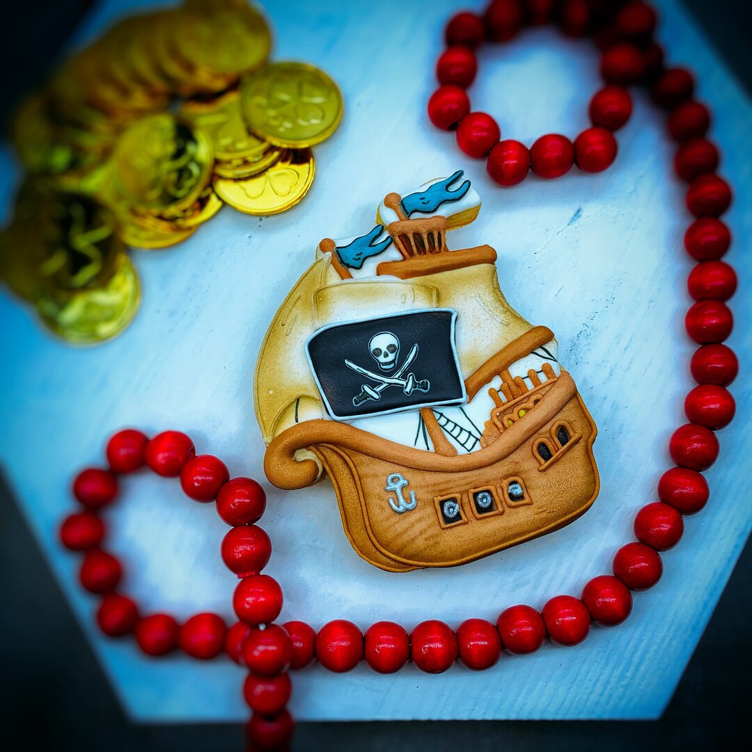 Pirate Ship Cookie Cutter - Etsy