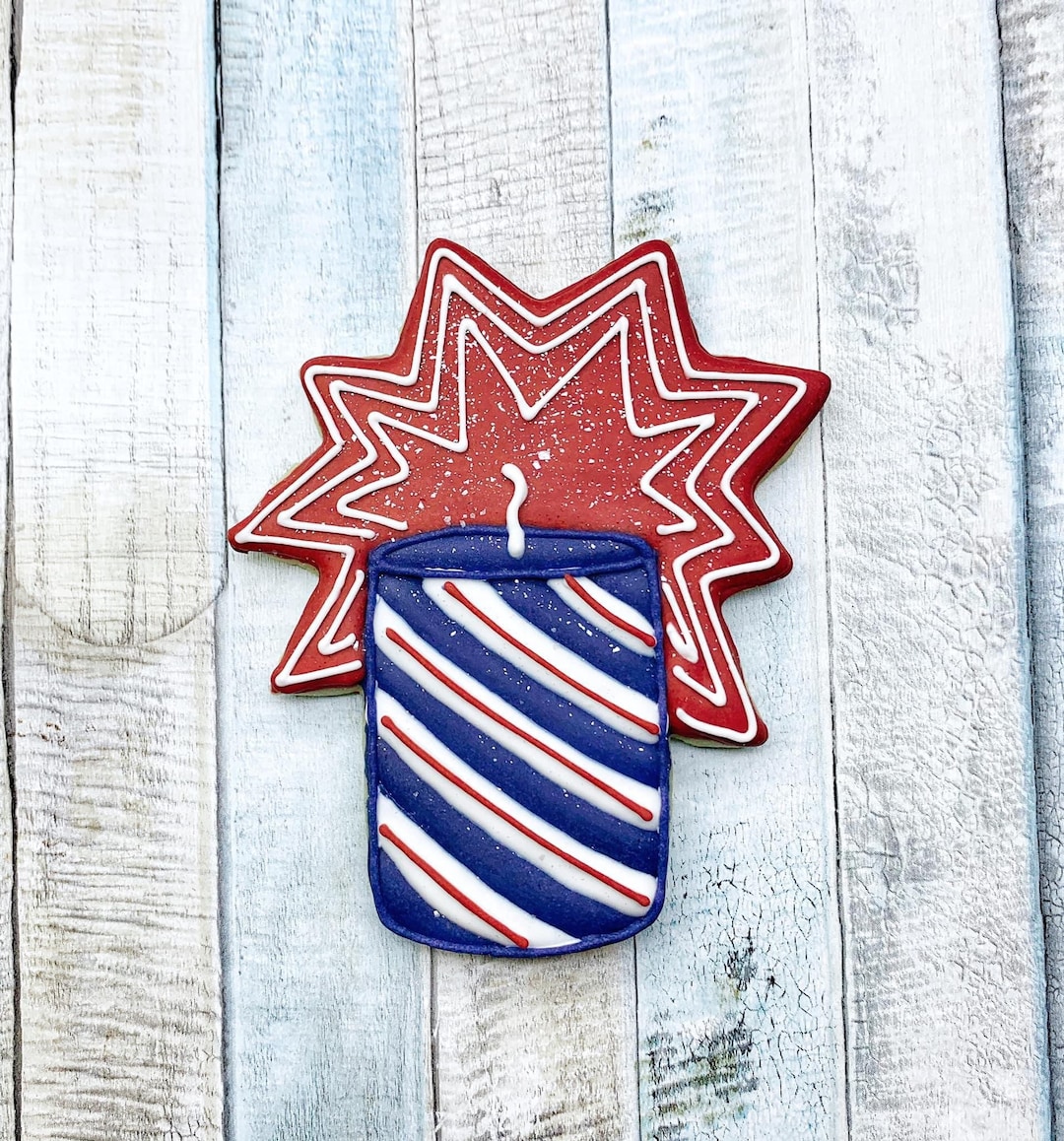 Firecracker Cookie Cutter - Etsy