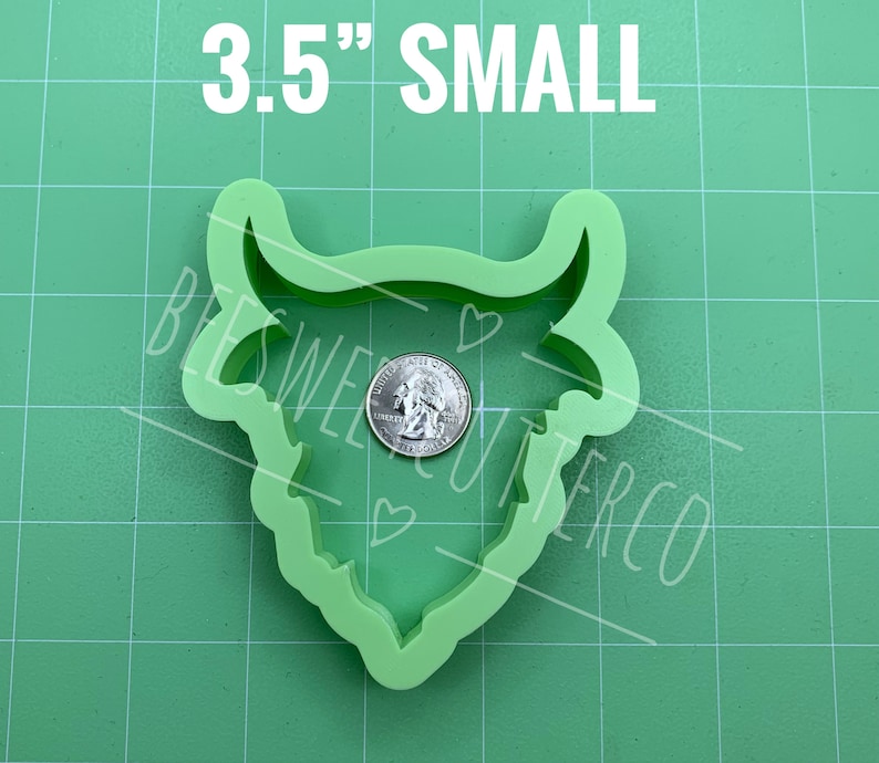 Highland Cow Head Cookie Cutter - Etsy