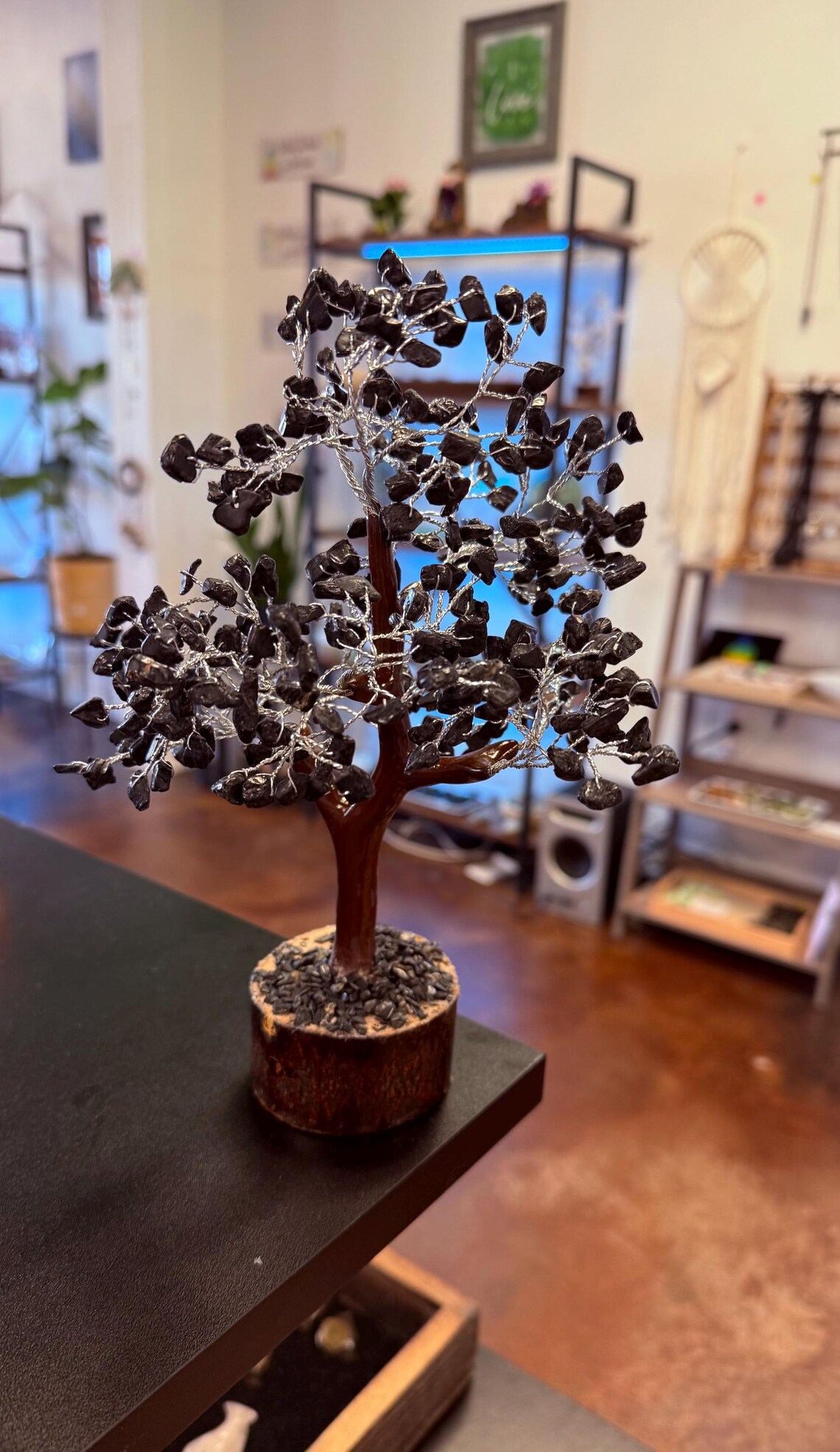 300 Piece Black Tourmaline Gem Tree - Etsy
