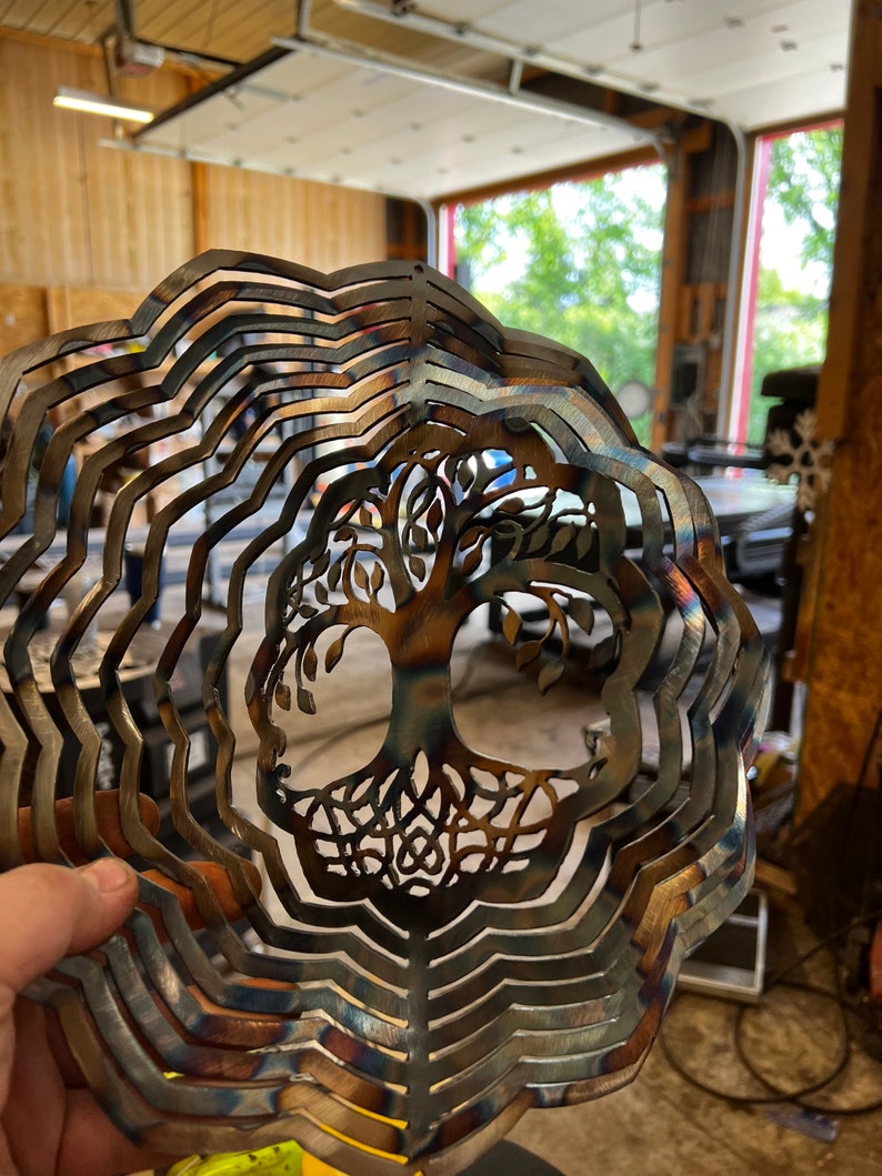 Tree of Life Wind Spinner - Etsy