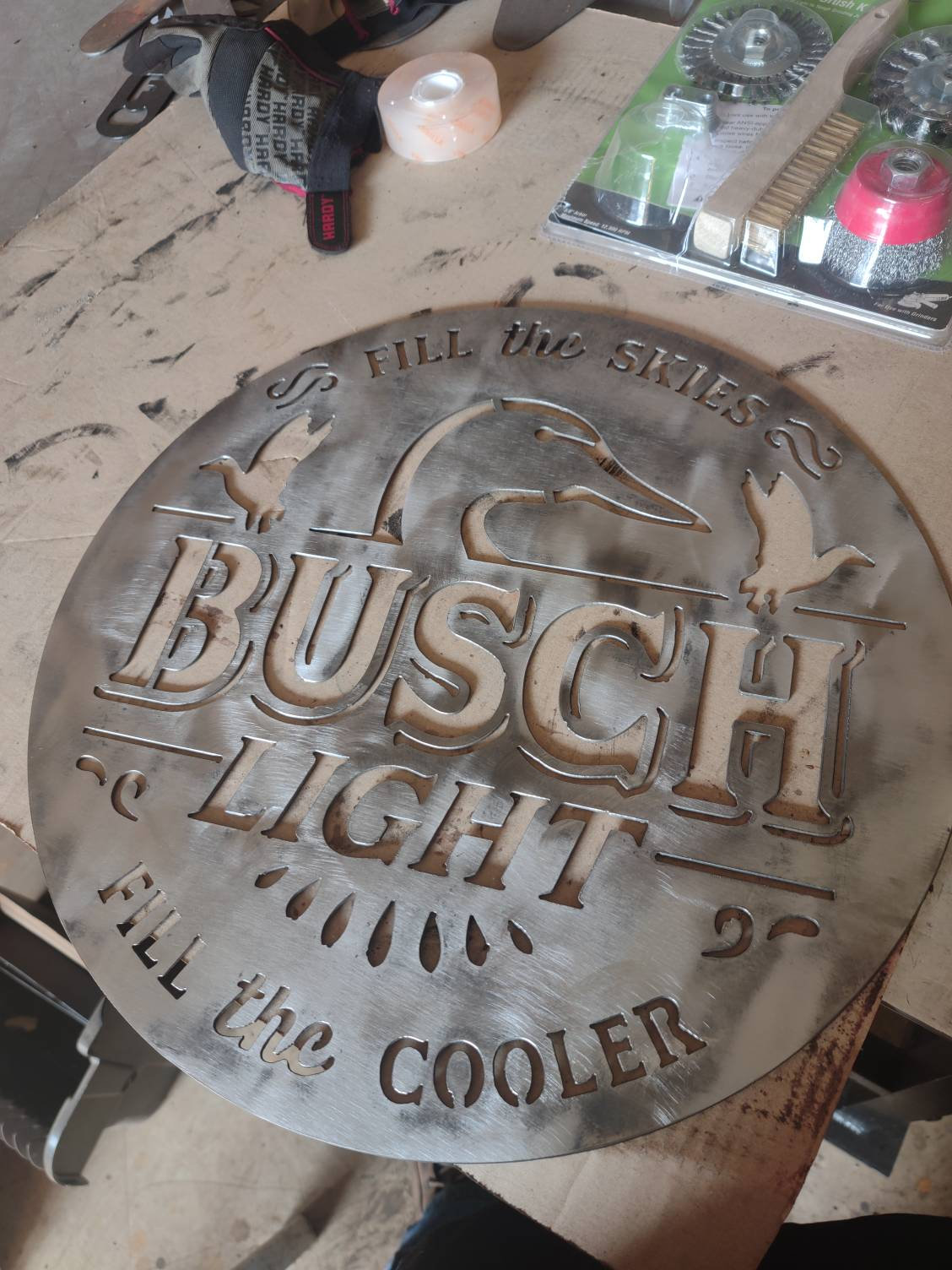 Busch Light Metal Sign - Etsy