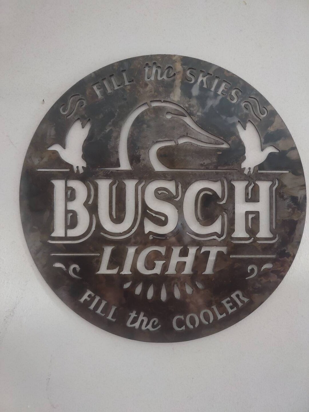 Busch Light Metal Sign - Etsy