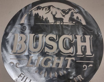 Busch Light Deer Sign - Etsy