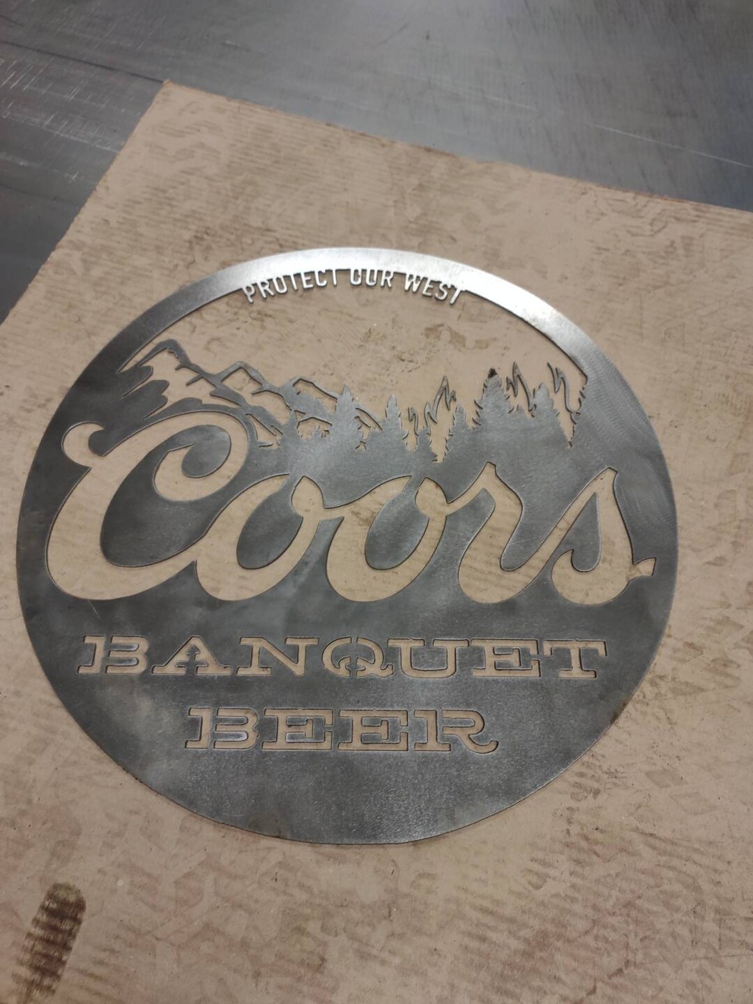 Coors Metal Sign - Etsy