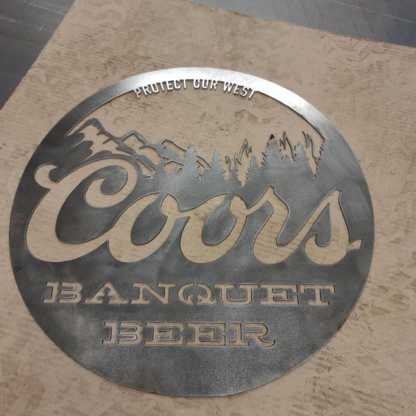 Coors Light Metal Signs - Etsy