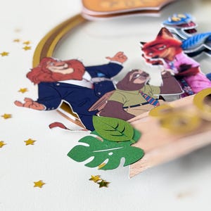 Zootopia Birthday Cake Topper – Personalized Name & Age - Etsy