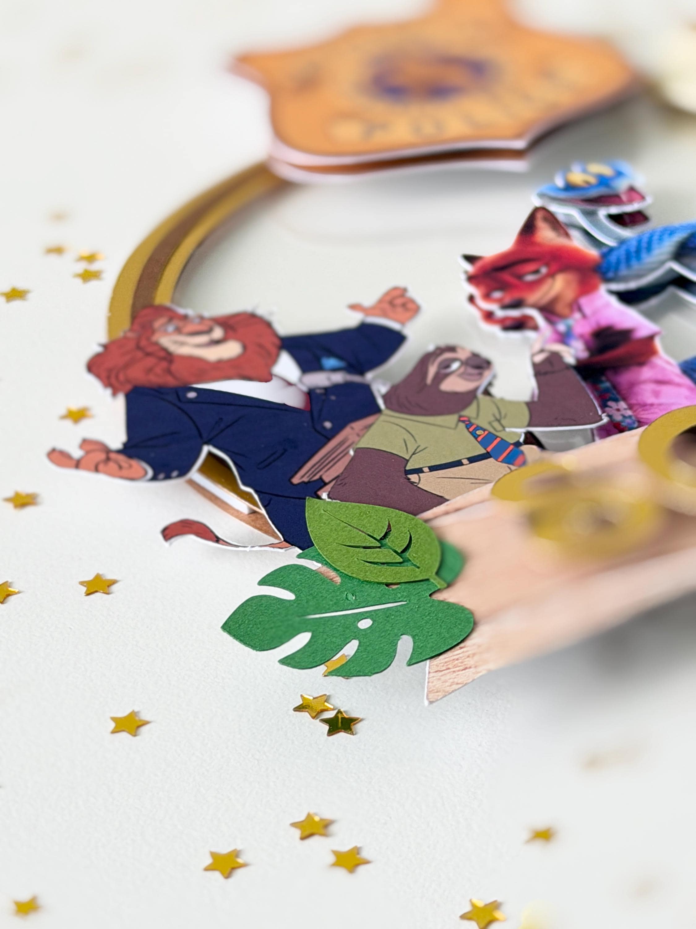 Zootopia Birthday Cake Topper – Personalized Name & Age - Etsy