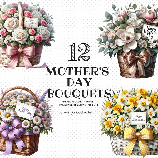 Mothers Day Clipart - Etsy
