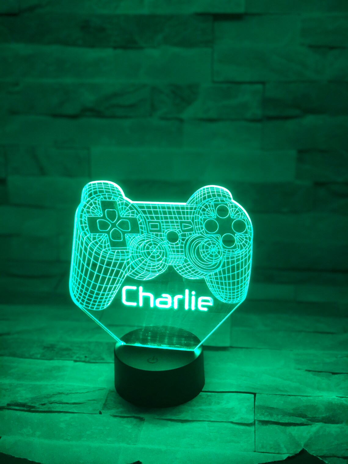 Personalised 3D Led Playstation PS4 Controller Gaming Night | Etsy