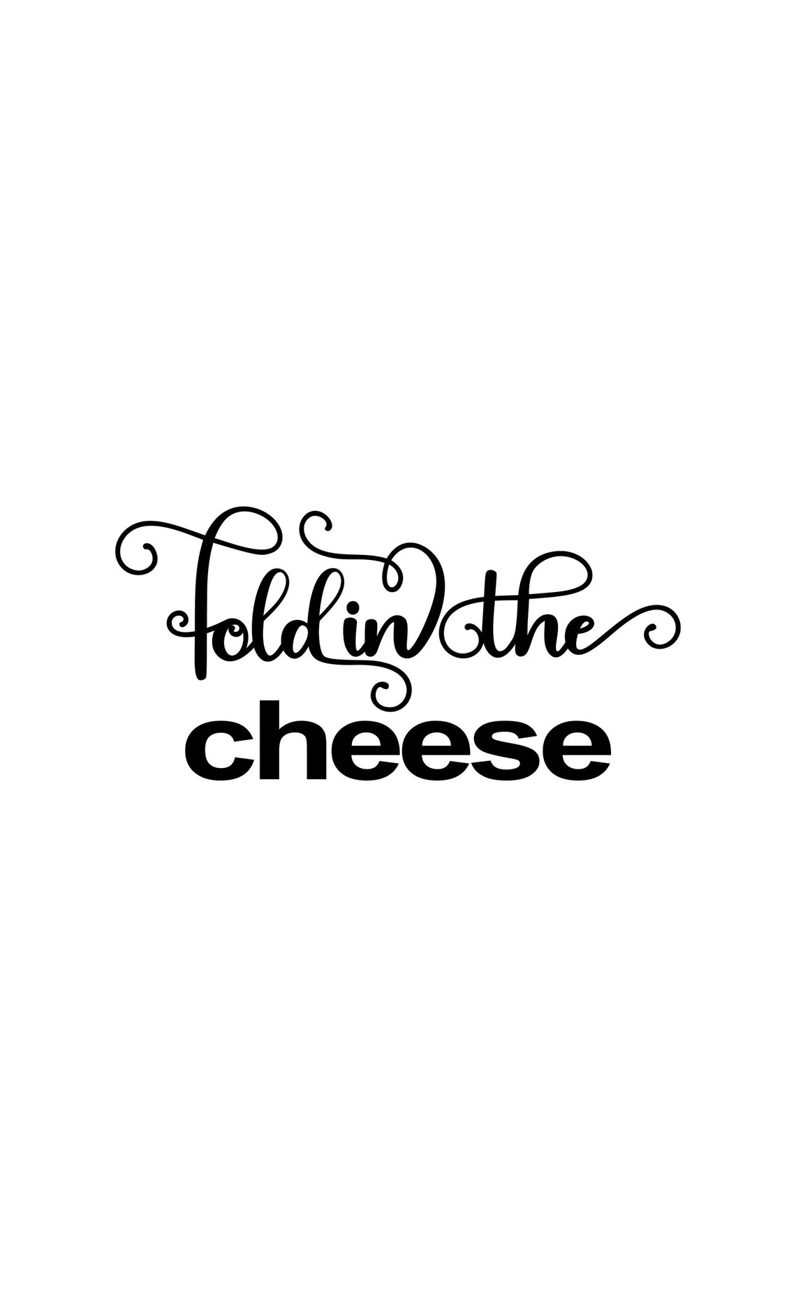 Schitt's Creek SVG - Fold in the Cheese - Etsy