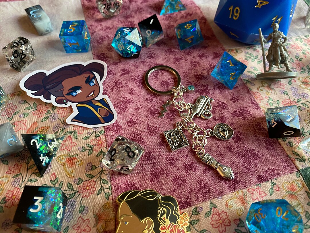 Way of the Cobalt Soul - A Handmade Keychain - Etsy