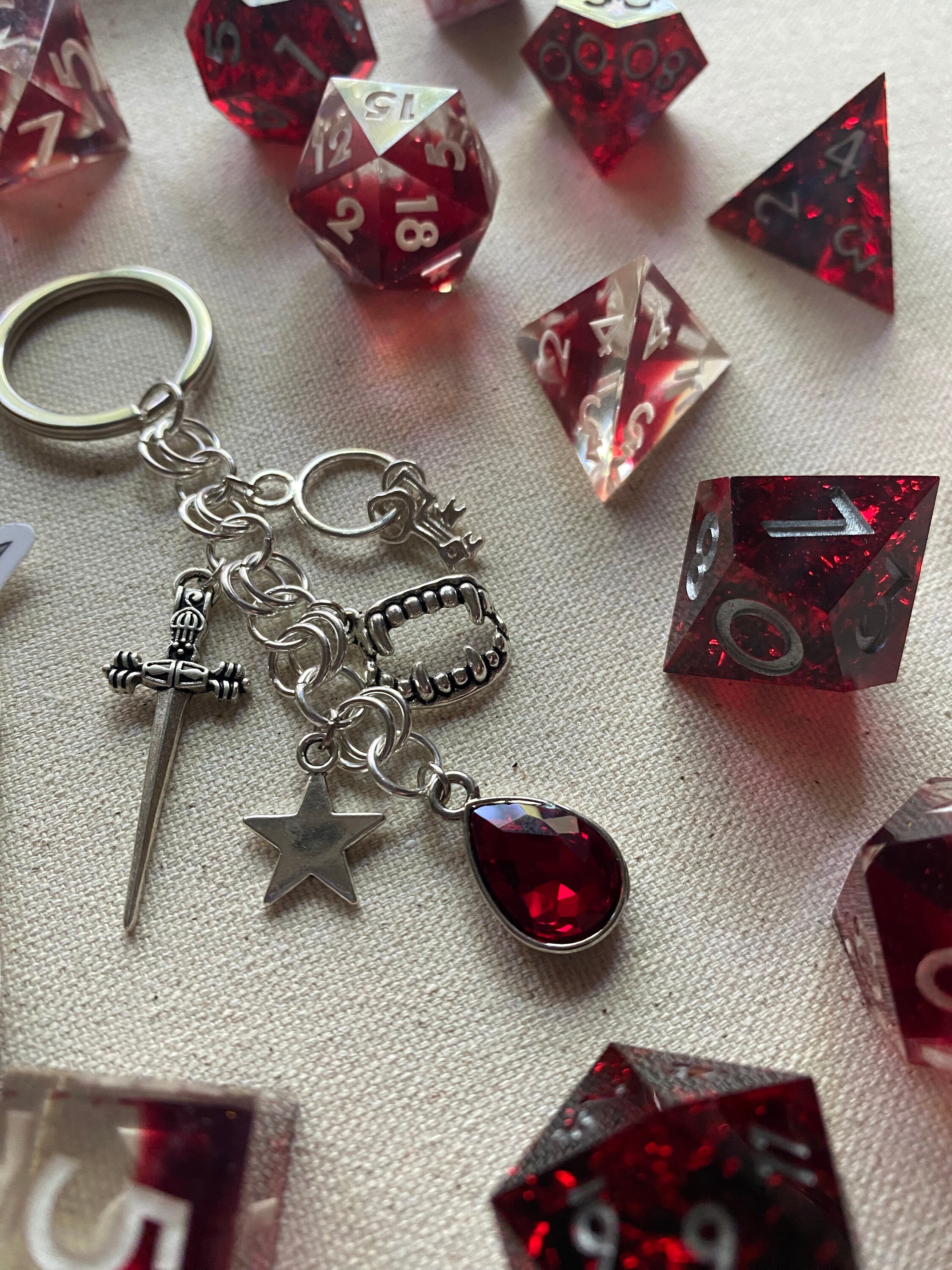 The Pale Elf - A Handmade BG3 Keychain - Etsy