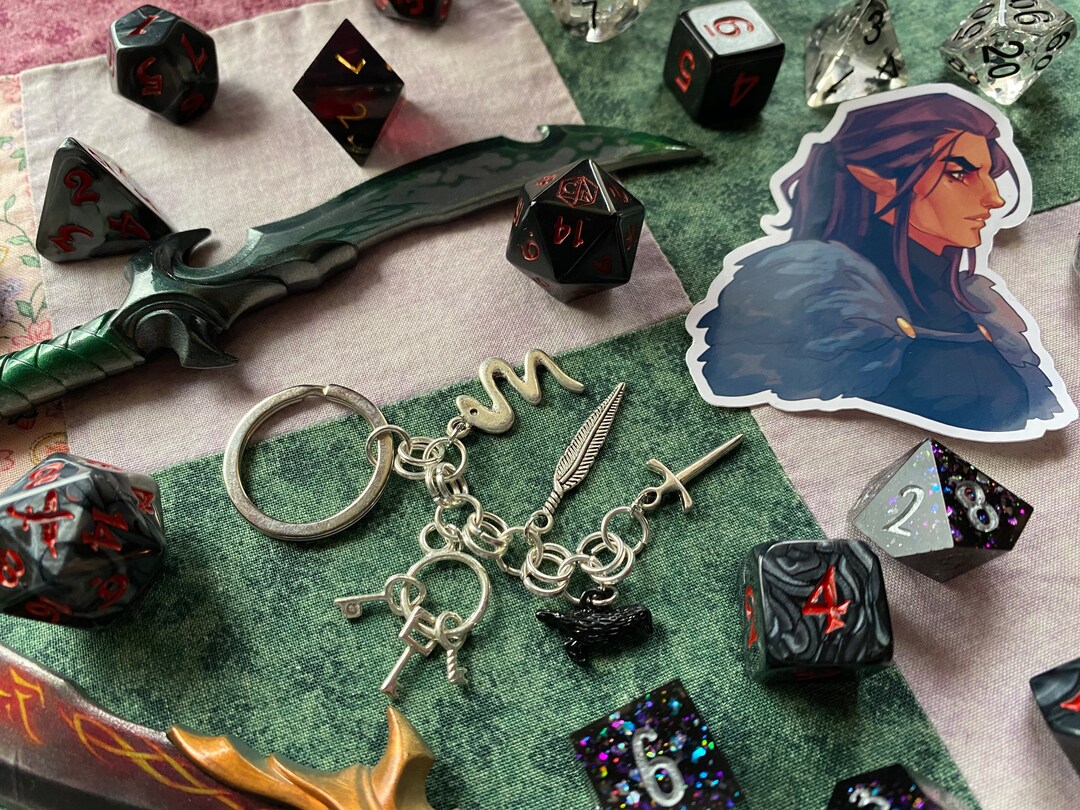 Dagger, Dagger, Dagger - A Handmade Keychain - Etsy