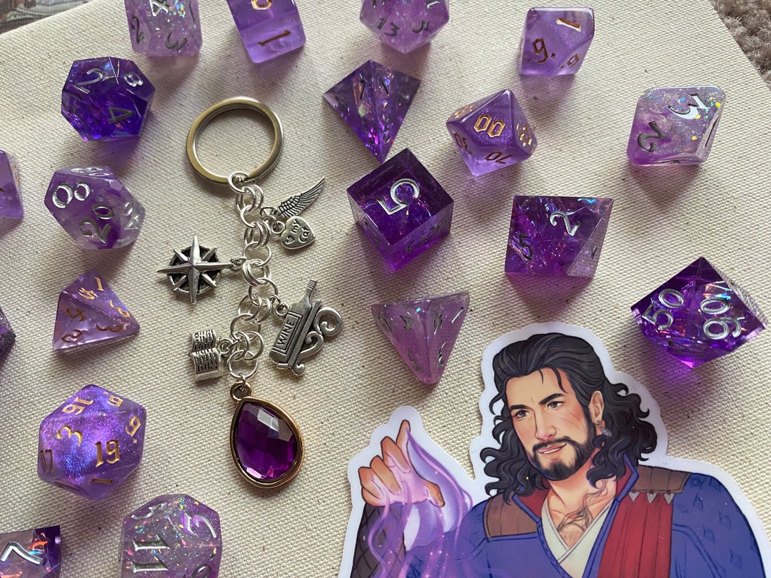 The Wizard of Waterdeep - A Handmade BG3 Keychain - Etsy