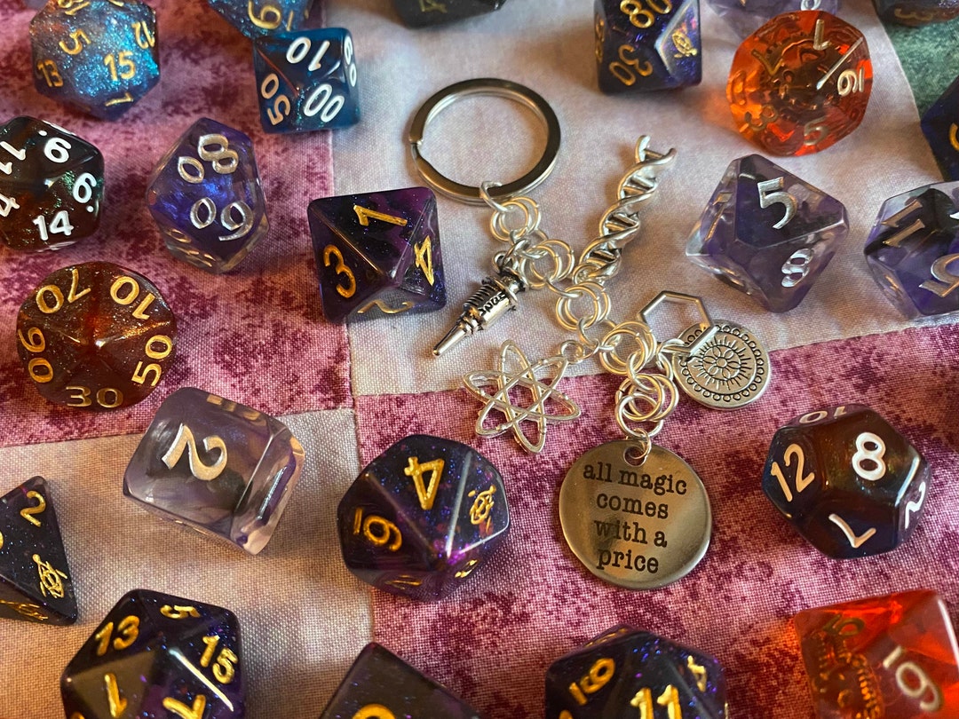 The Machine Herald - A Handmade Arcane Keychain - Etsy
