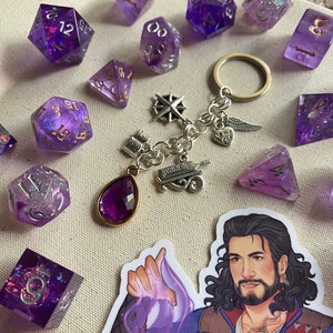 The Wizard of Waterdeep A Handmade BG3 Keychain - Etsy