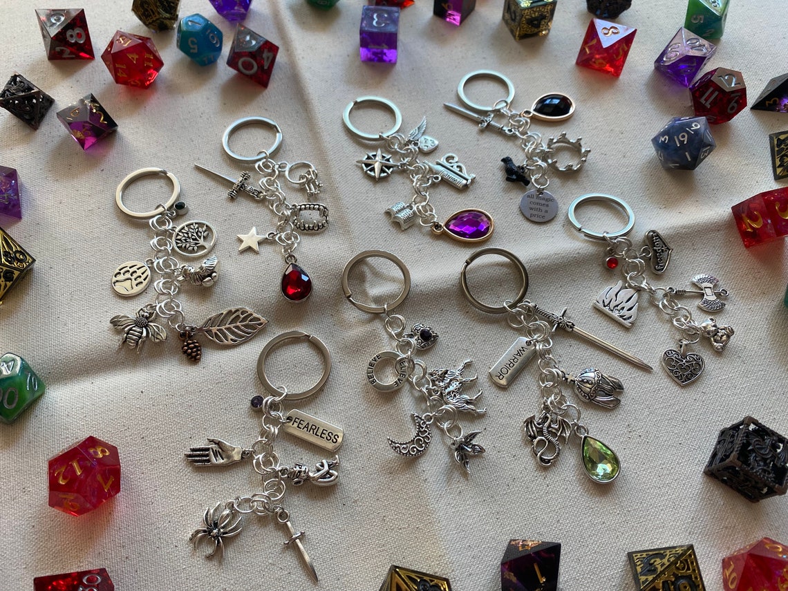 The Wizard of Waterdeep - A Handmade BG3 Keychain - Etsy