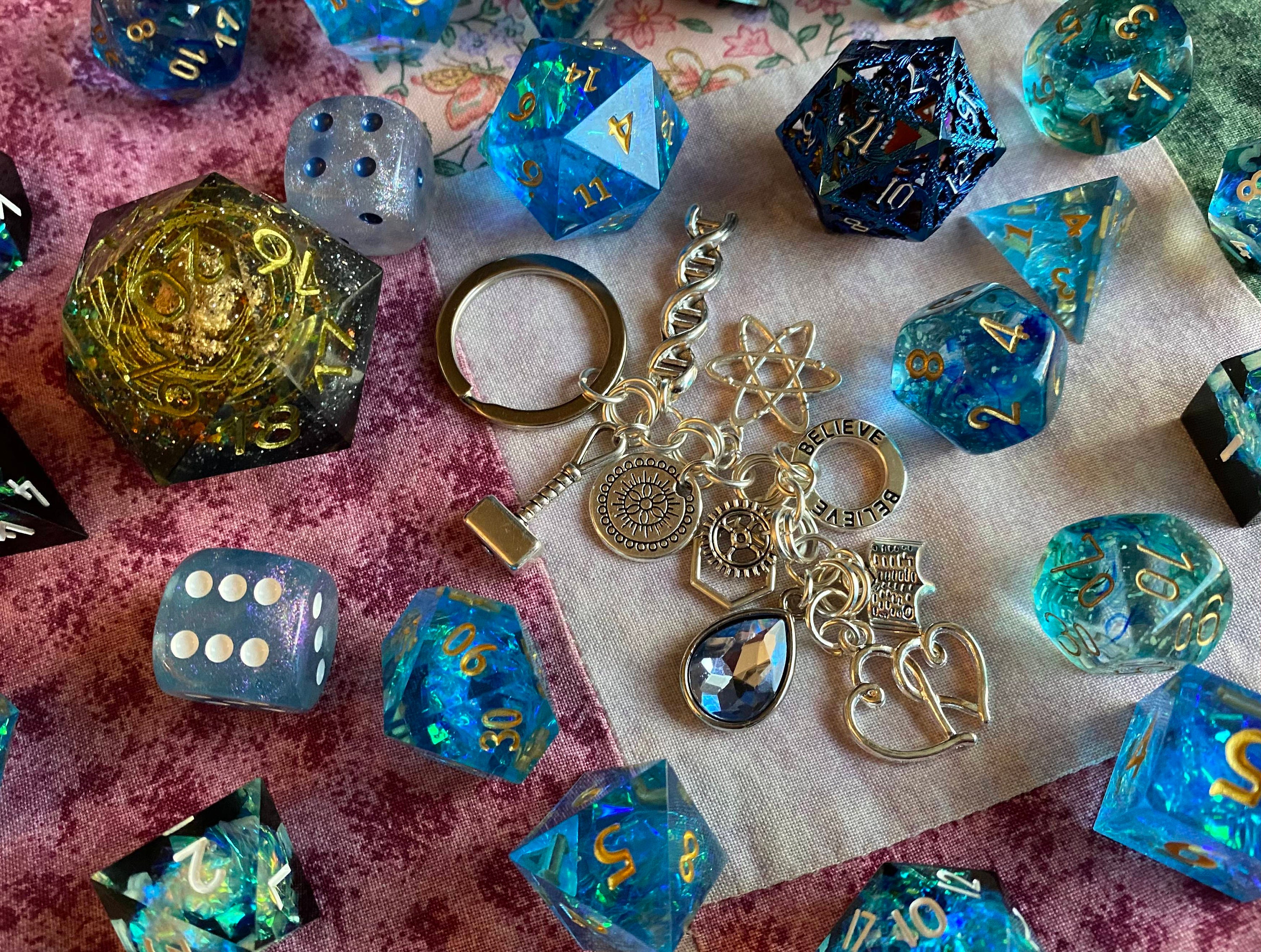 Our Hextech Dream A Handmade Arcane Keychain | Etsy