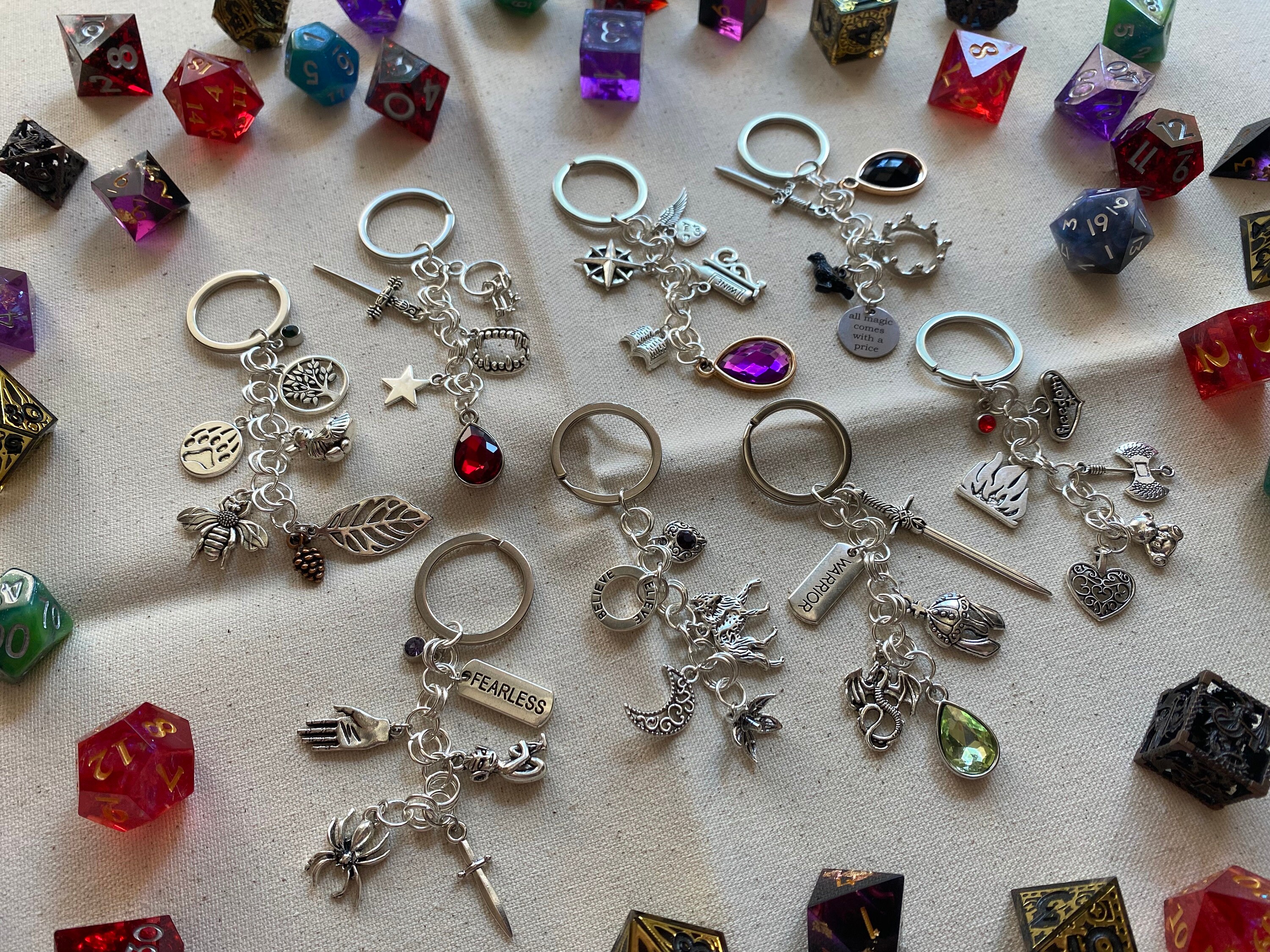 The Pale Elf - A Handmade BG3 Keychain - Etsy