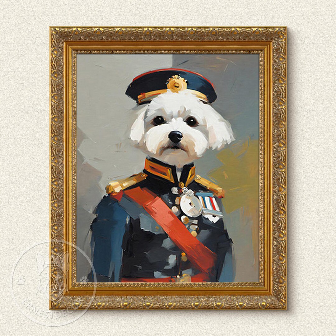 Custom Pet Portraits, Caribbean Captain Pet Artwork, Renaissance Roya ...