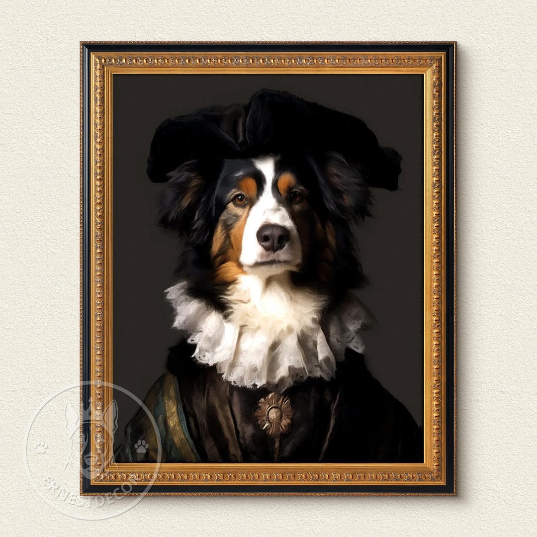 Custom Pet Portraits, Artiste Pet Artwork, Renaissance Pet Portraits ...