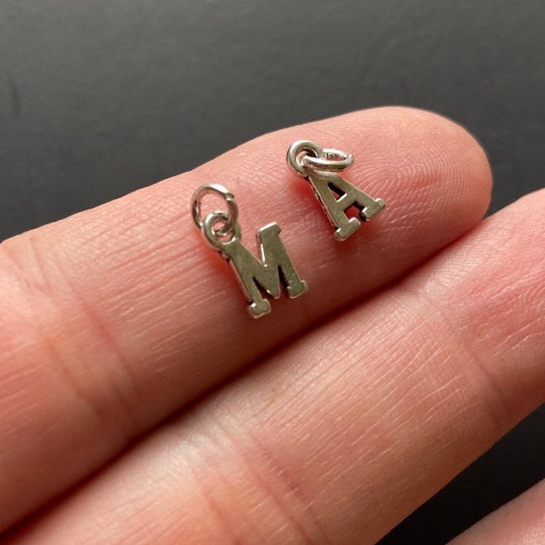 Alphabet Charms - Etsy