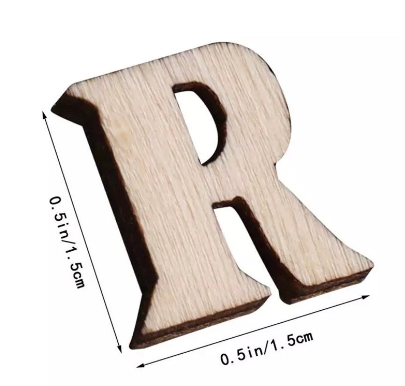 Small Wooden Letters Mini Wood Craft Letters Wooden Letters - Etsy UK