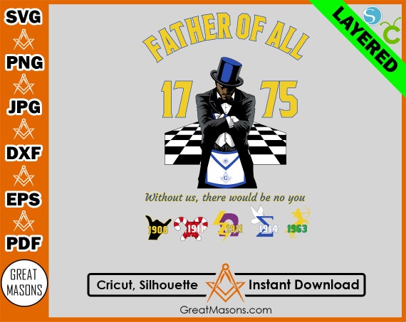 Mason 1775 Father of All Greek Letter Glos Great Masons - Etsy