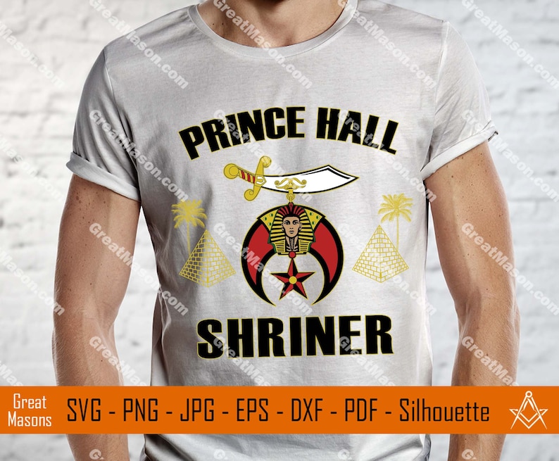 Prince Hall Shriner PHA Symbol Scimitar Crescent and Star - Etsy