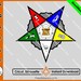 OES Star FATAL Logo Symbols Order of the Eastern Star Sisterhood ...