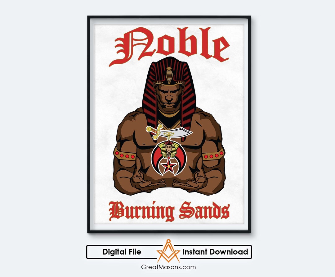 Noble Shriner Pharaoh Burning Sands King of the Desert Shriners ...