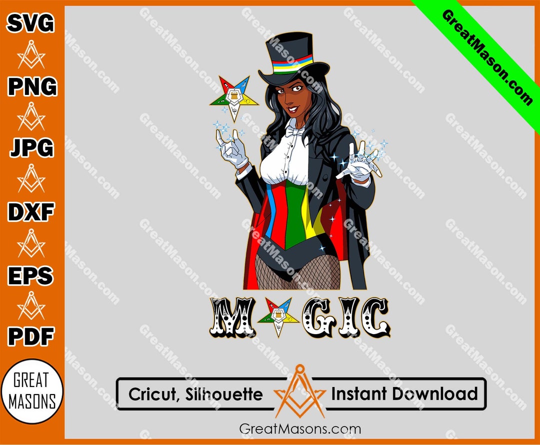 OES Lady Magician Black Sister FATAL Order of the Eastern Star ...
