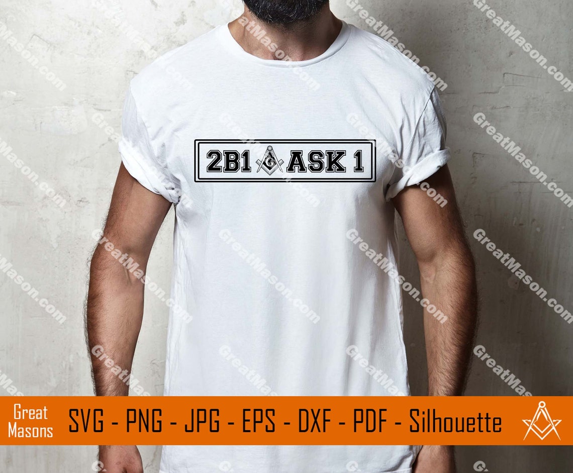Freemason 2B1ASK1 Masonic Digital File Great Masons Design - Etsy