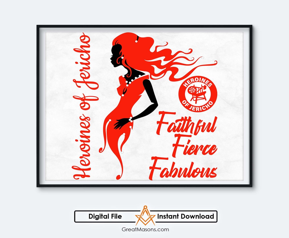 Heroines of Jericho Sister Royal Arch Masons Family OES HOJ - Etsy