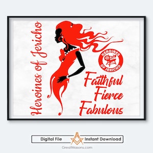 Heroines of Jericho Sister Royal Arch Masons Family OES HOJ York Rite ...