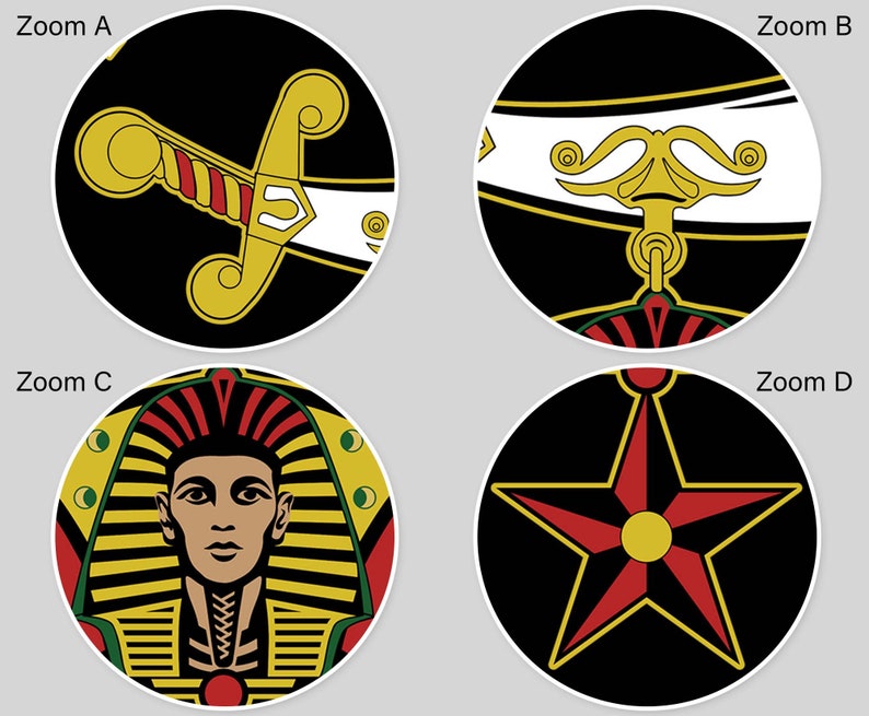 Proud to Be A Shriner Logo Symbol Masonic Pharaoh Nobles - Etsy