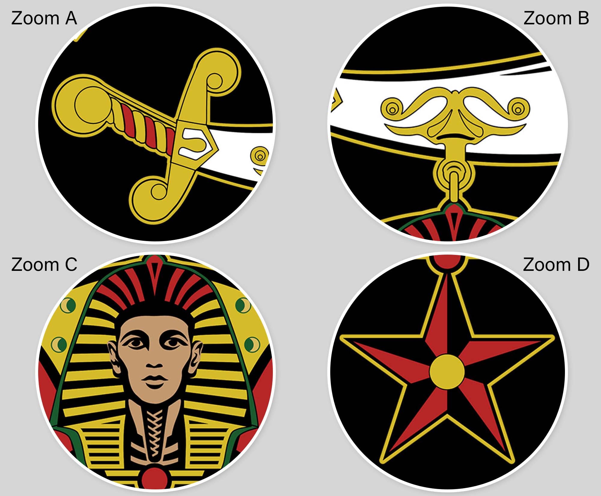 Proud to Be A Shriner Logo Symbol Masonic Pharaoh Nobles Shrine Art ...