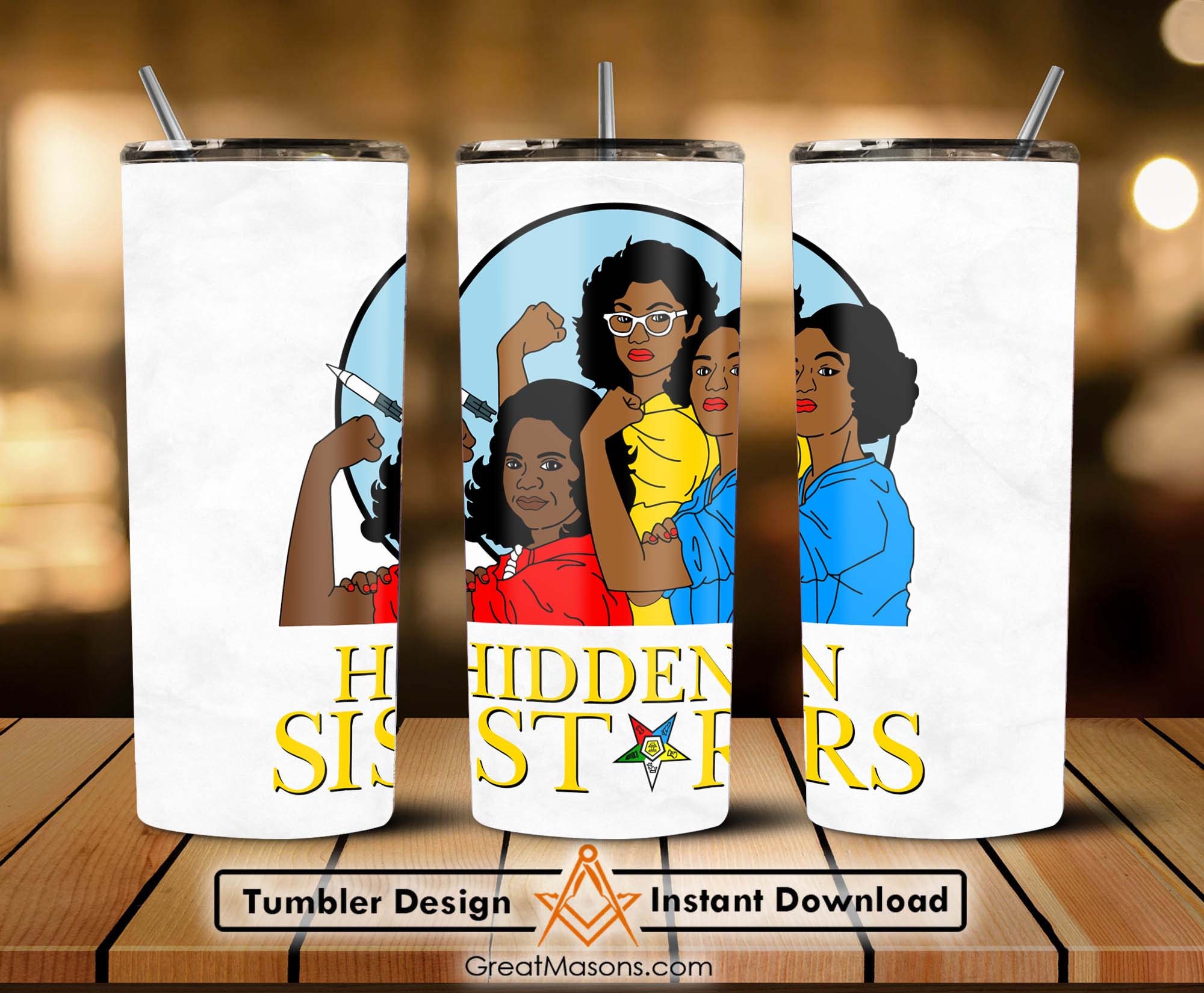 OES Hidden Sisters Sistar FATAL Order of the Eastern Star - Etsy