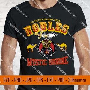 Nobles Mystic Shrine AEAONMS Camel Pyramid Shriner Scimitar Crescent ...