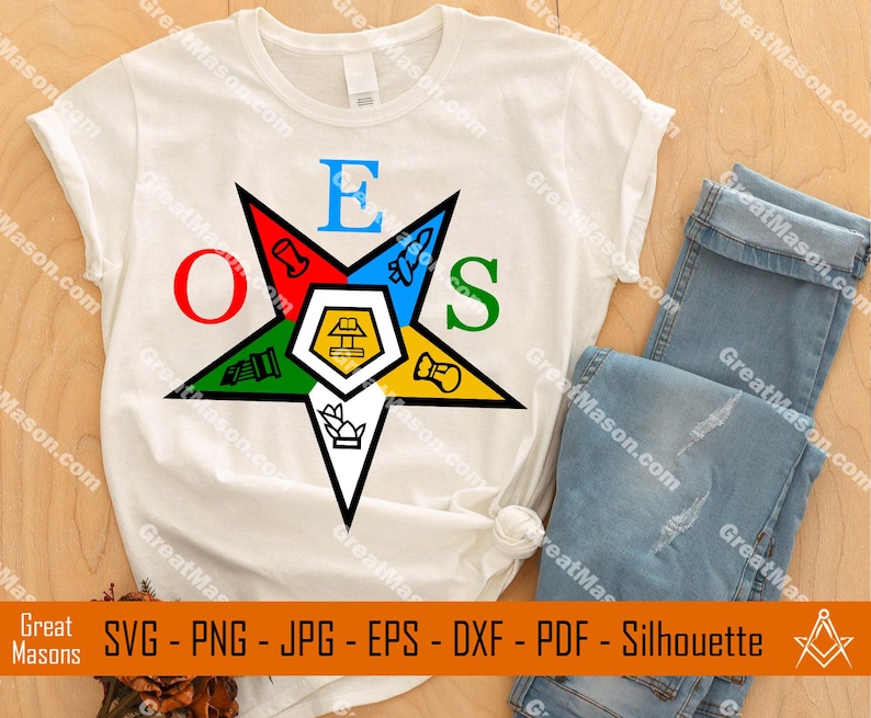 OES Star FATAL Logo Symbols Order of the Eastern Star Sisterhood ...