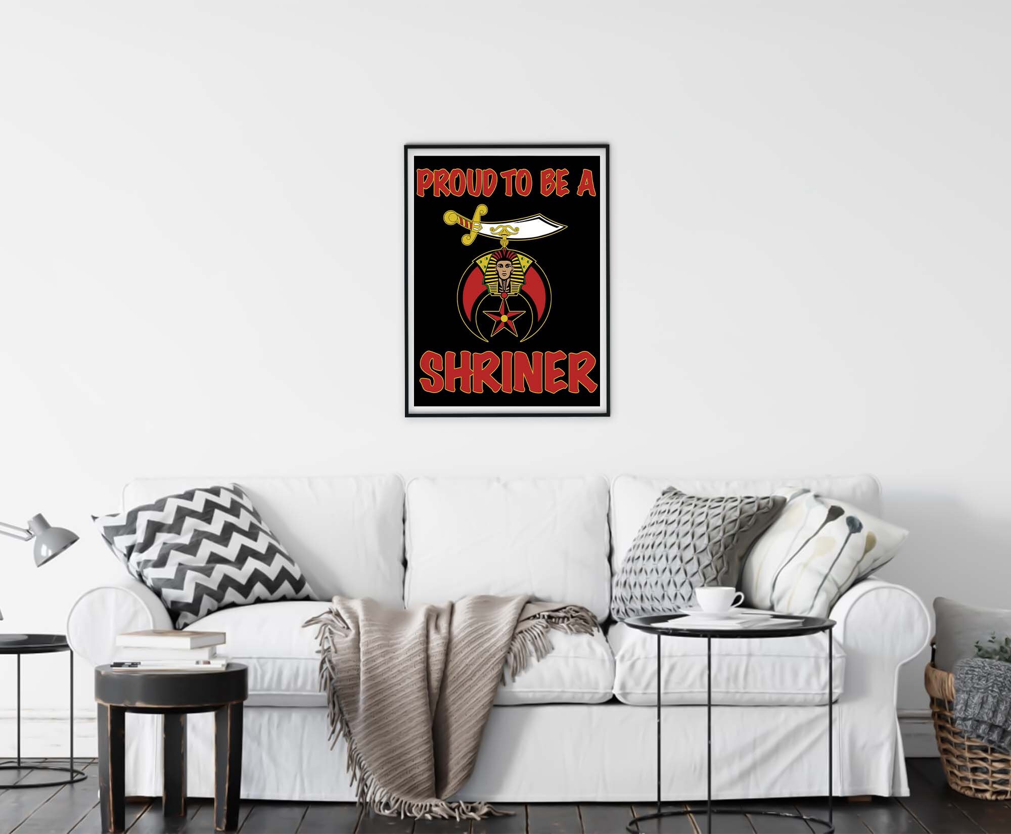 Proud to Be A Shriner Logo Symbol Masonic Pharaoh Nobles Shrine Art ...