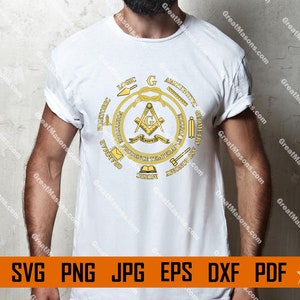 Mason Faith Hope Charity Rope Circle Logic - Great Masons *SVG, Png ...