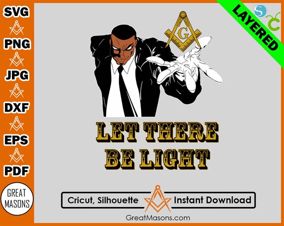 Let There Be Light PHA Masonic Digital File Great Masons - Etsy