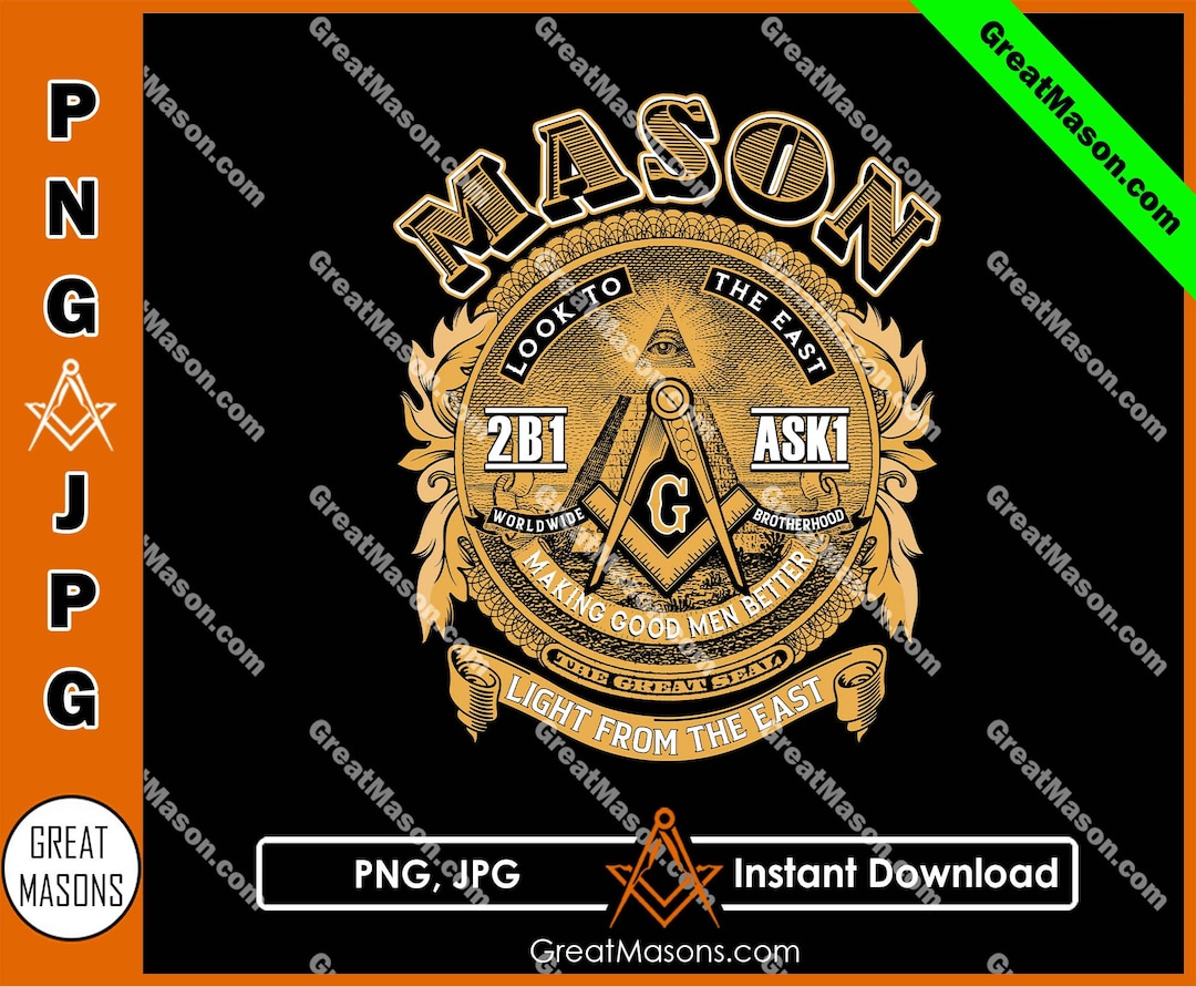 Mason the Great Seal Making Good Men Better 2B1ASK1 Worlwide ...
