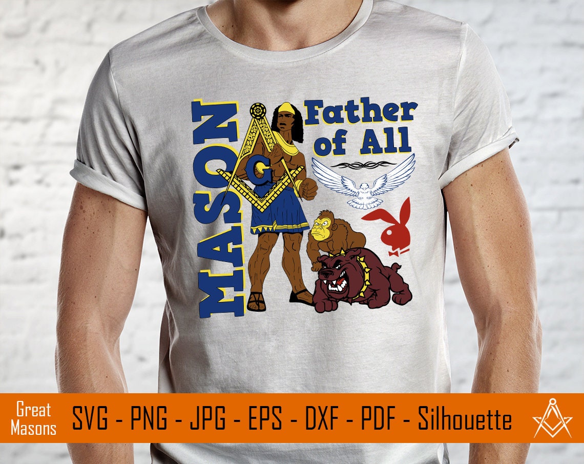 Mason Father of All Greek Letter Glos Great Masons SVG - Etsy