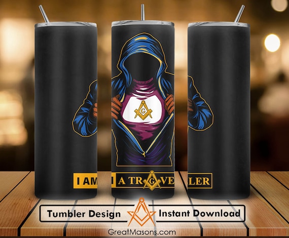 I AM A Traveler Masonic Great Masons 20oz 30oz Skinny Tumbler - Etsy