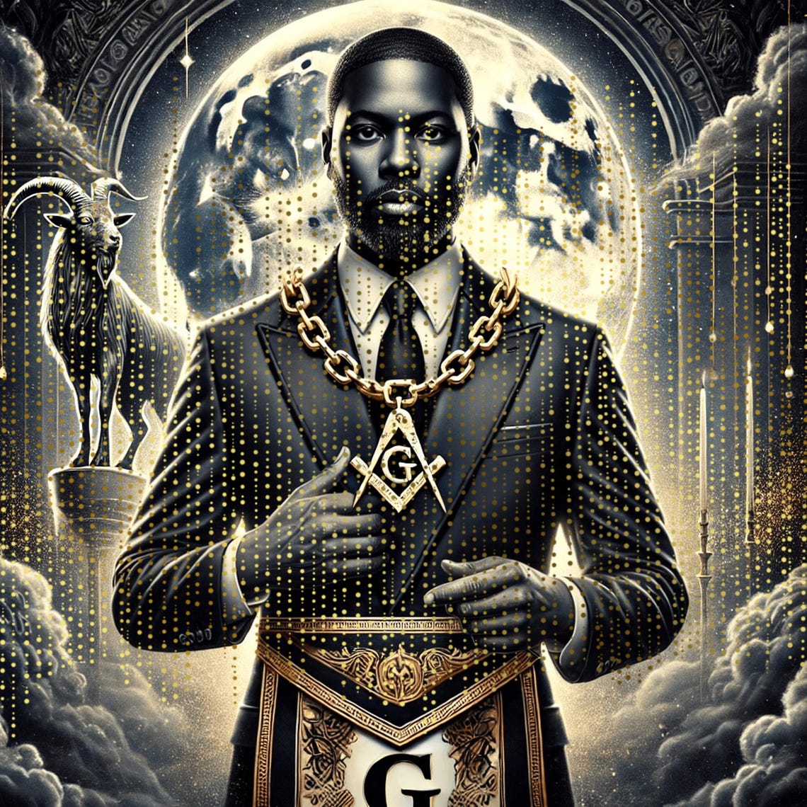 Masonic Goat Rider, Masonic PNG, Mason, Fraternity, Brotherhood, Prince ...
